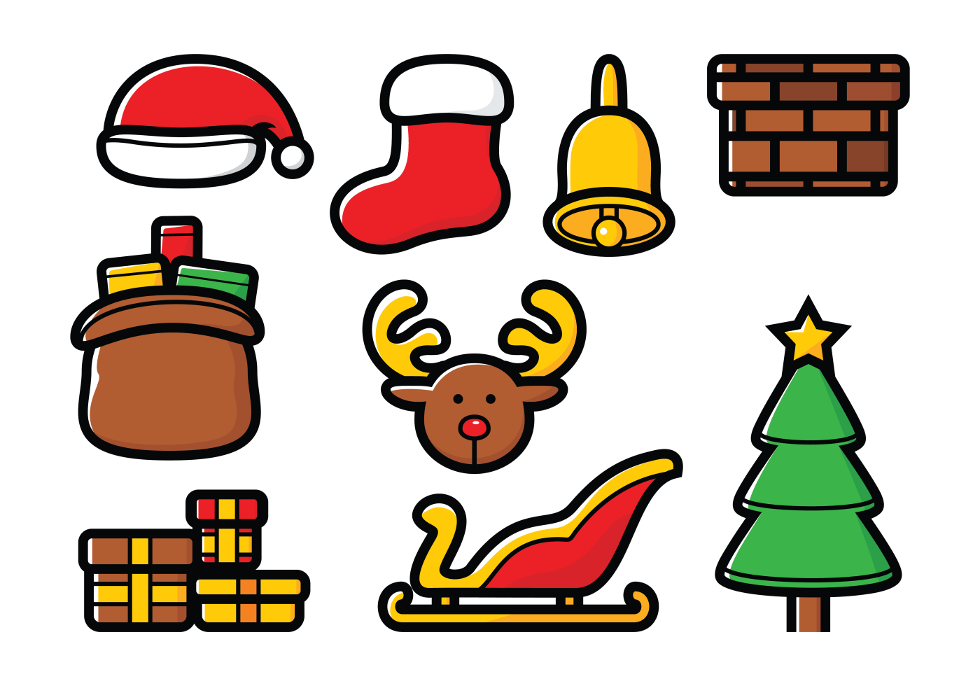 Sinterklaas Vector Set 126708 Vector Art at Vecteezy