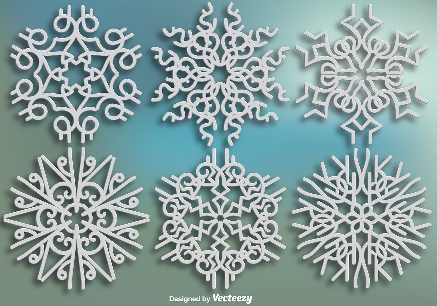 Snowflake Vector Eps