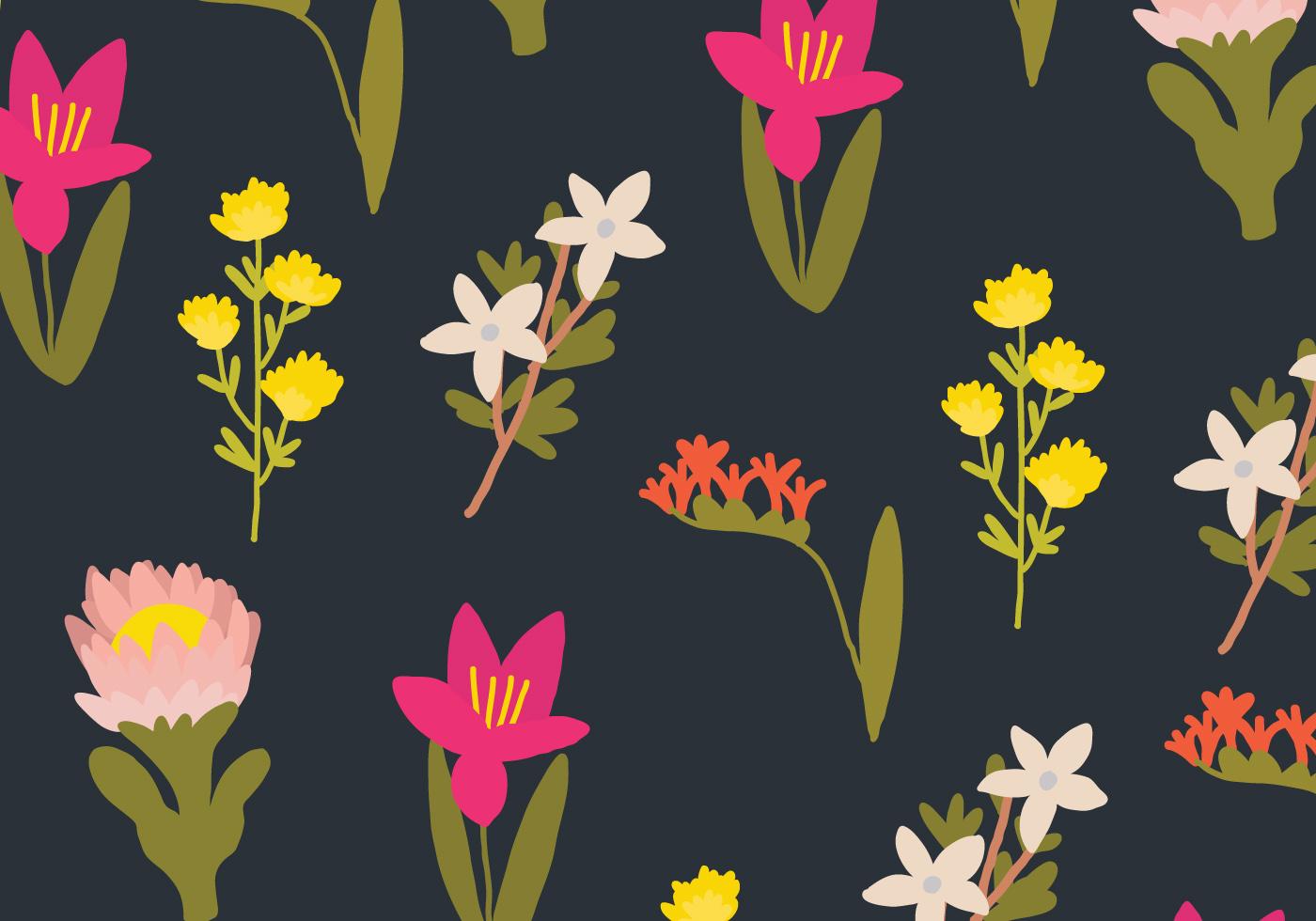 Floral Pattern 127310 Vector Art at Vecteezy