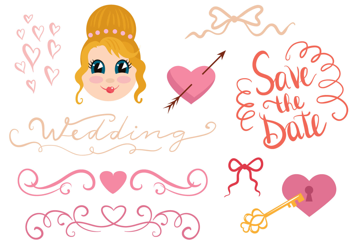 Free Wedding Vectors 127328 Vector Art at Vecteezy