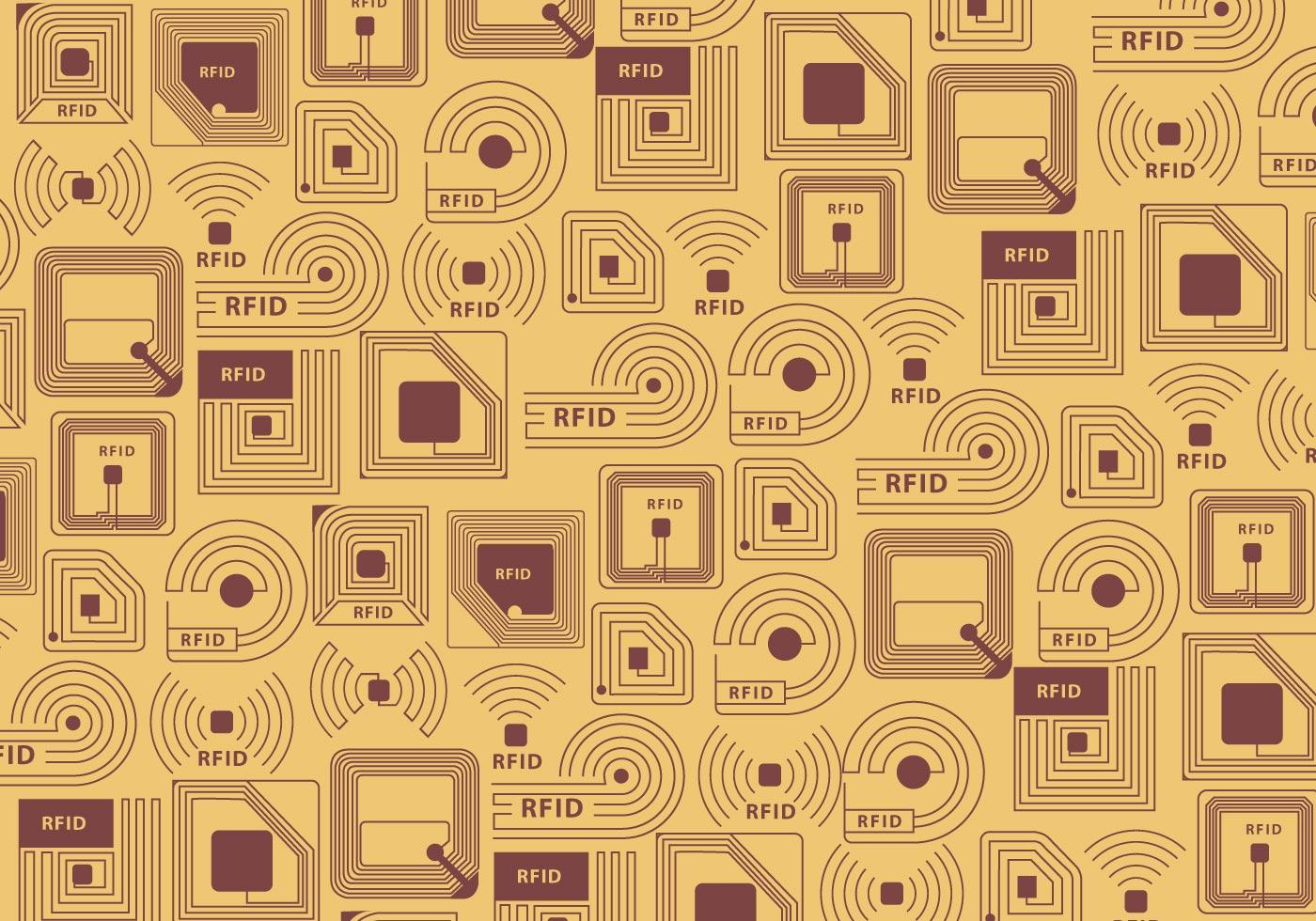 Rfid Simple Pattern Vector 130719 Vector Art at Vecteezy