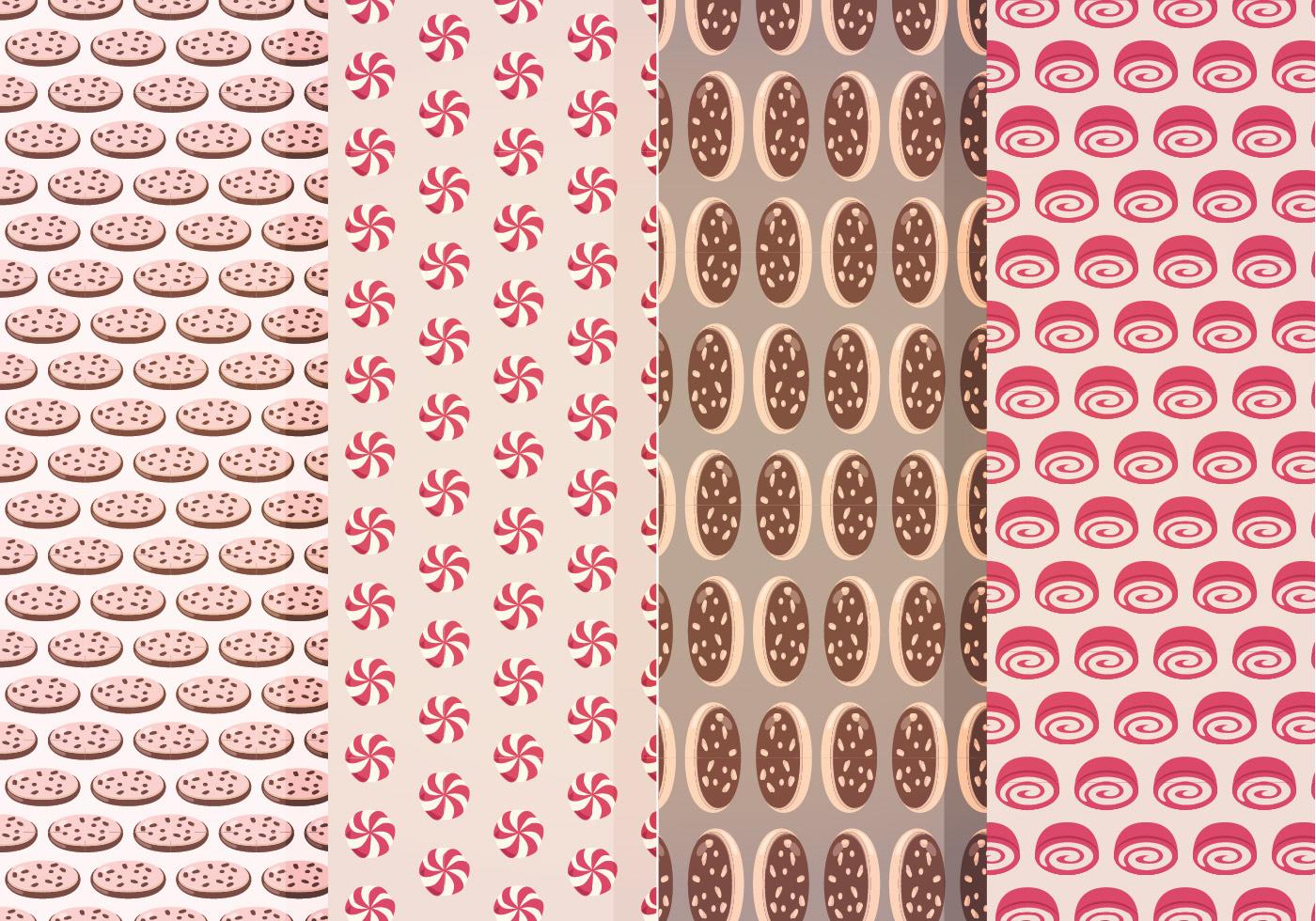 Vector Sweets Patterns 131991 Vector Art at Vecteezy
