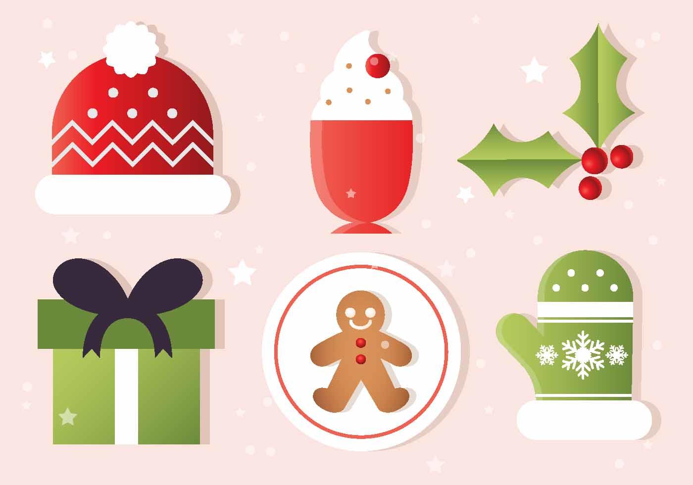 Free Christmas Vector Elements 133213 Vector Art at Vecteezy
