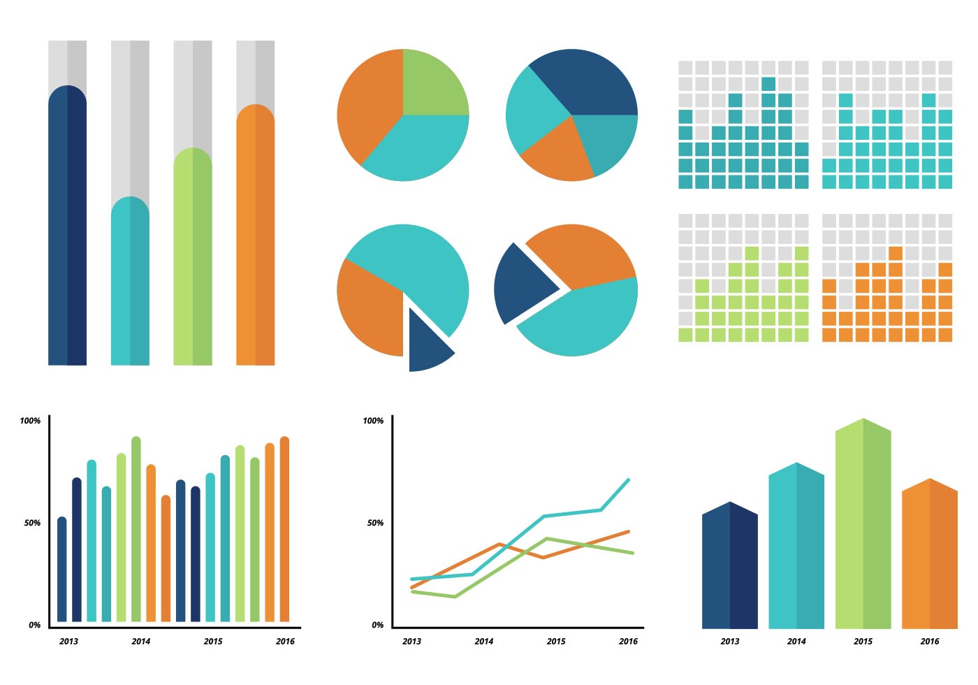 Bar Graph Free Vector Art - (3,159 Free Downloads)