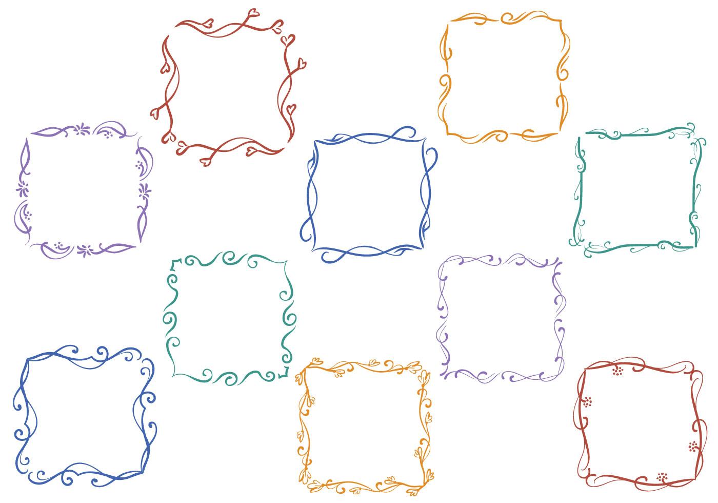Free Floral Frames Vectors 135437 Vector Art at Vecteezy
