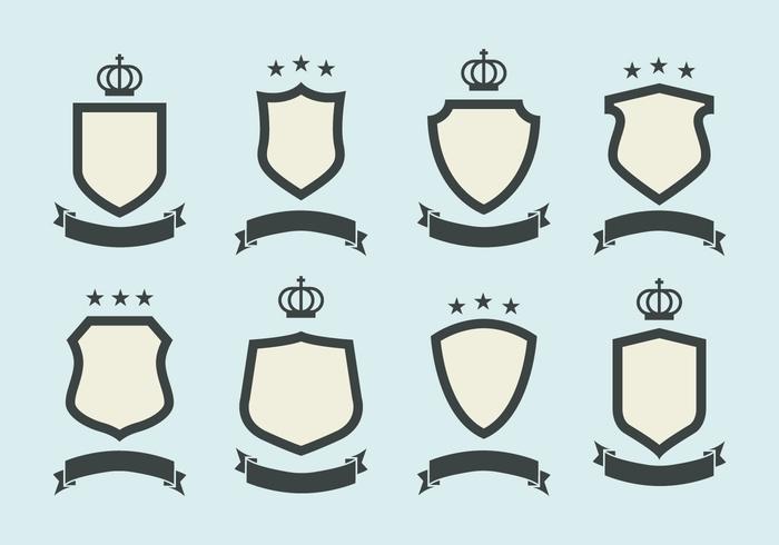 Blason Template Vector 138978 Vector Art At Vecteezy