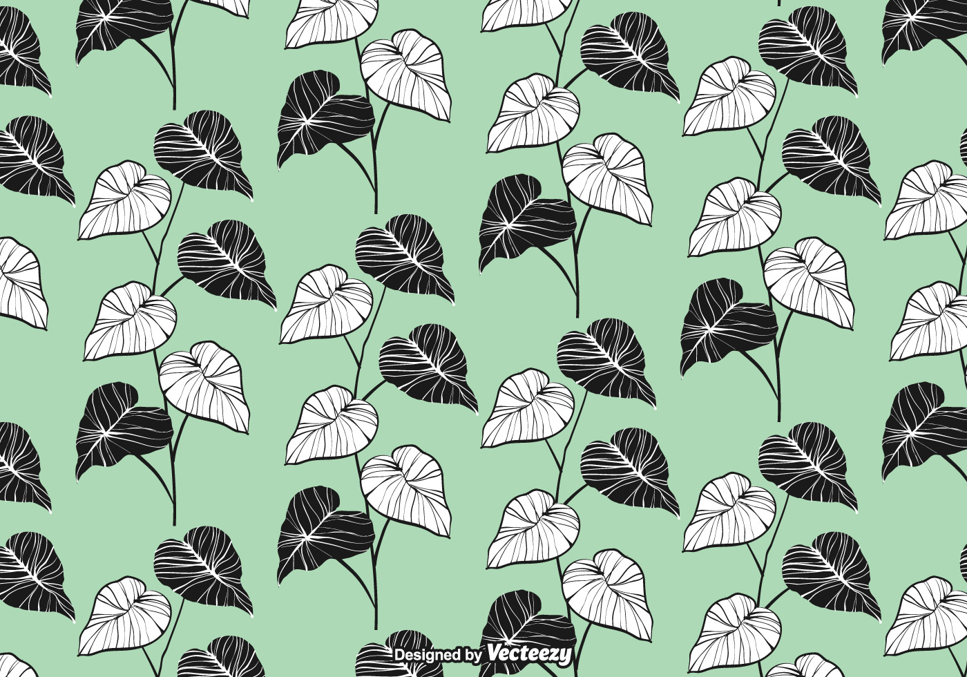 Elegant Leaves Seamless Pattern Vector 139662 Vector Art at Vecteezy