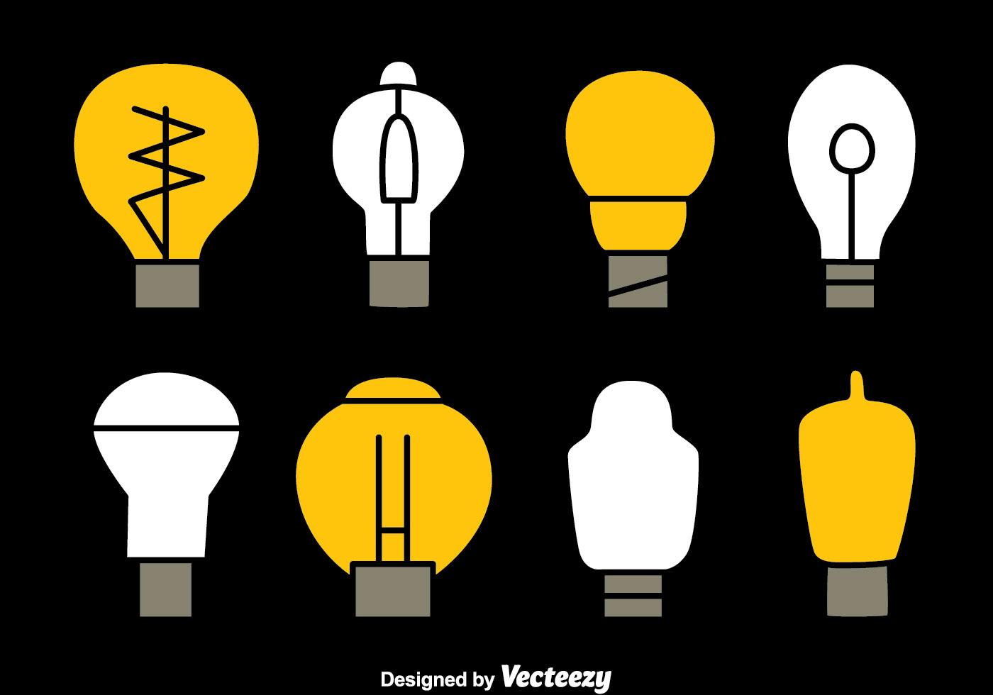 Light Bulb Collection Vectors 140198 Vector Art at Vecteezy