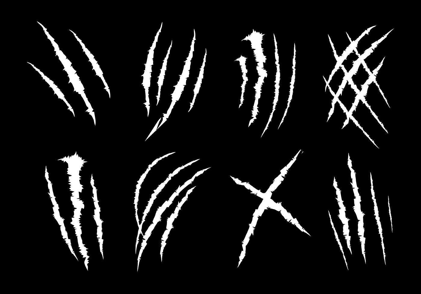 Free Scratch Marks Icons Vector 142070 Vector Art at Vecteezy