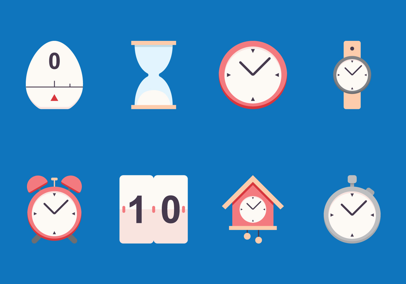 Timer Flat Icon 143542 Vector Art at Vecteezy Timer Flat Icon 143542 Vector Art at Vecteezy
