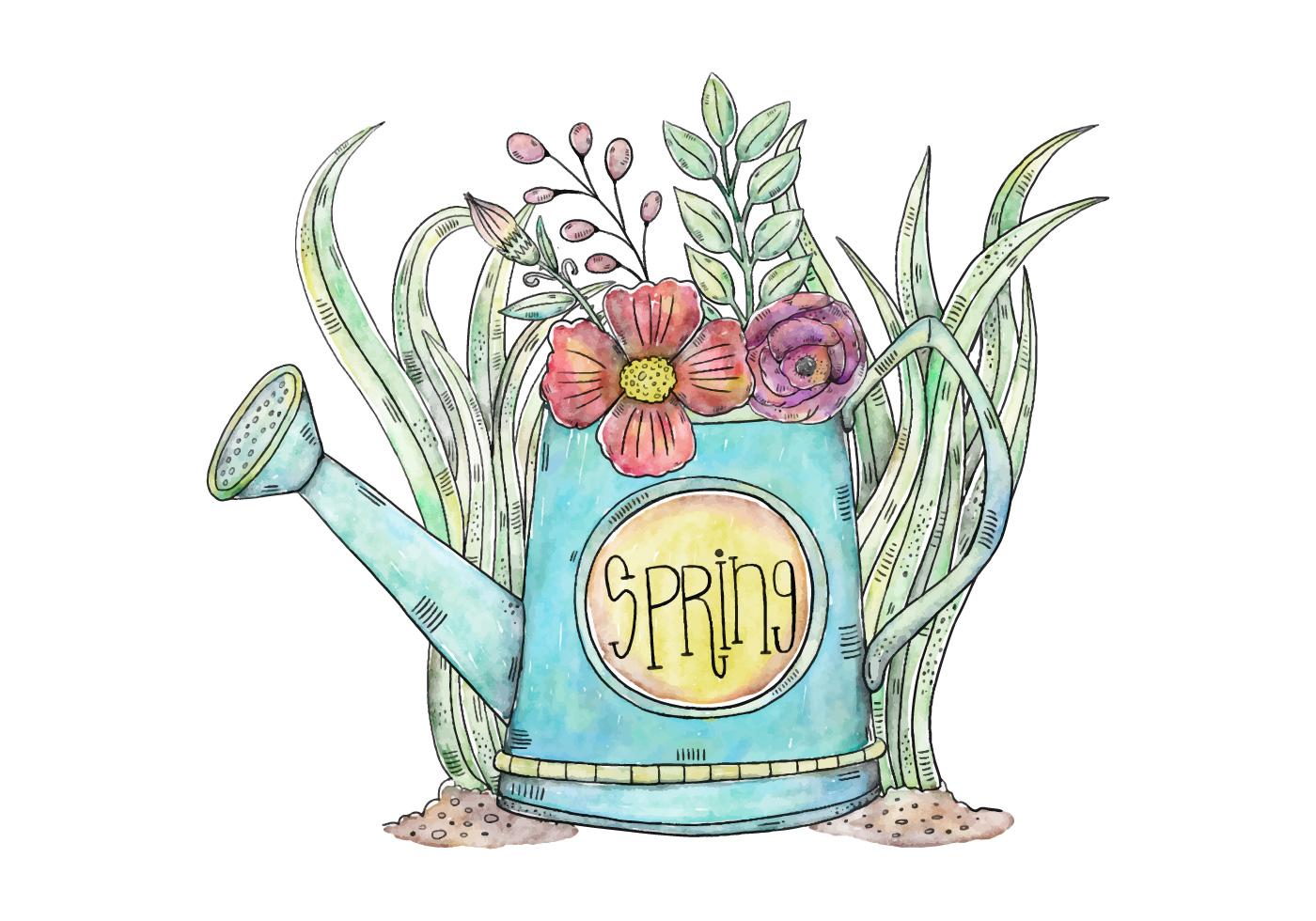 Free Spring Background 143584 Vector Art at Vecteezy