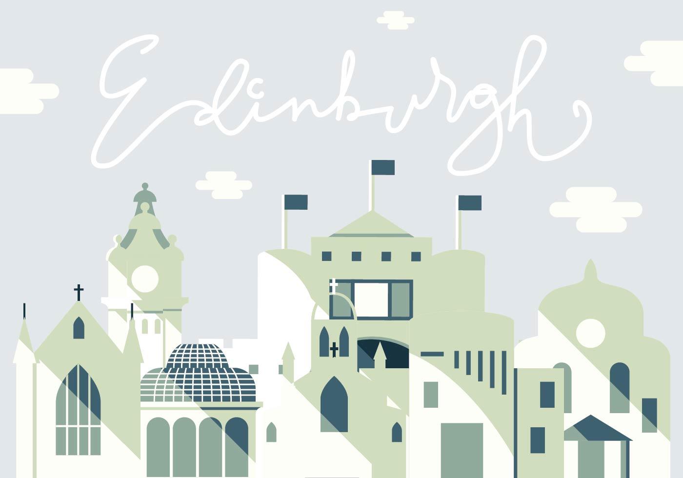 Vector Illustration of Edinburgh City 143925 Vector Art at Vecteezy