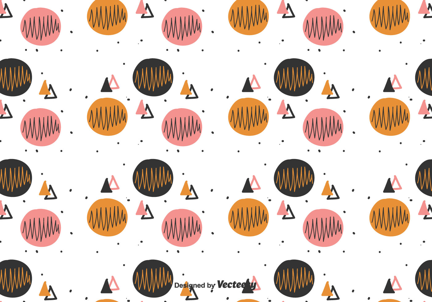 Abstract Hand Drawn Vector Pattern 143947 Vector Art at Vecteezy