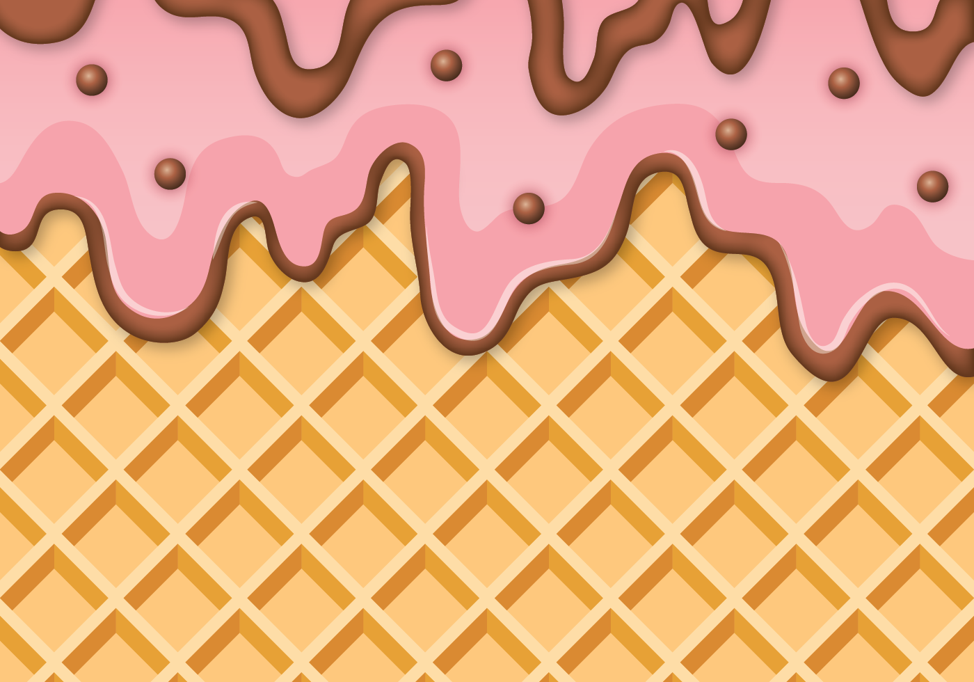 Strawberry Chocolate Waffle Vector 144334 Vector Art at Vecteezy Strawberry Chocolate Waffle Vector 144334 Vector Art at Vecteezy