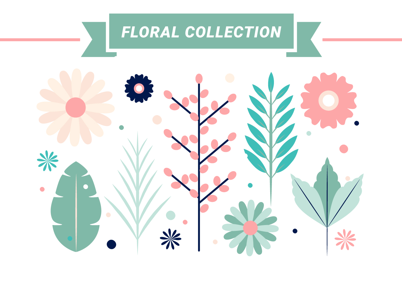 Free Spring Flowers Vector Design 144348 Vector Art at Vecteezy