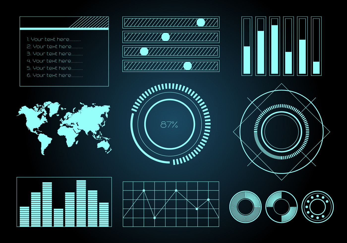 Free HUD Vector Elements 145593 Vector Art at Vecteezy Free HUD Vector Elements 145593 Vector Art at Vecteezy