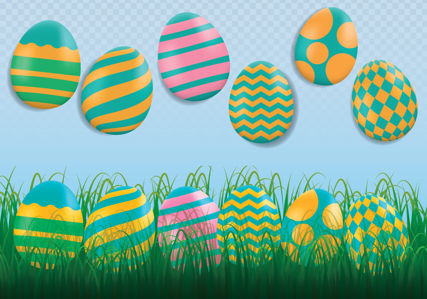 Easter Background 145730 Vector Art at Vecteezy