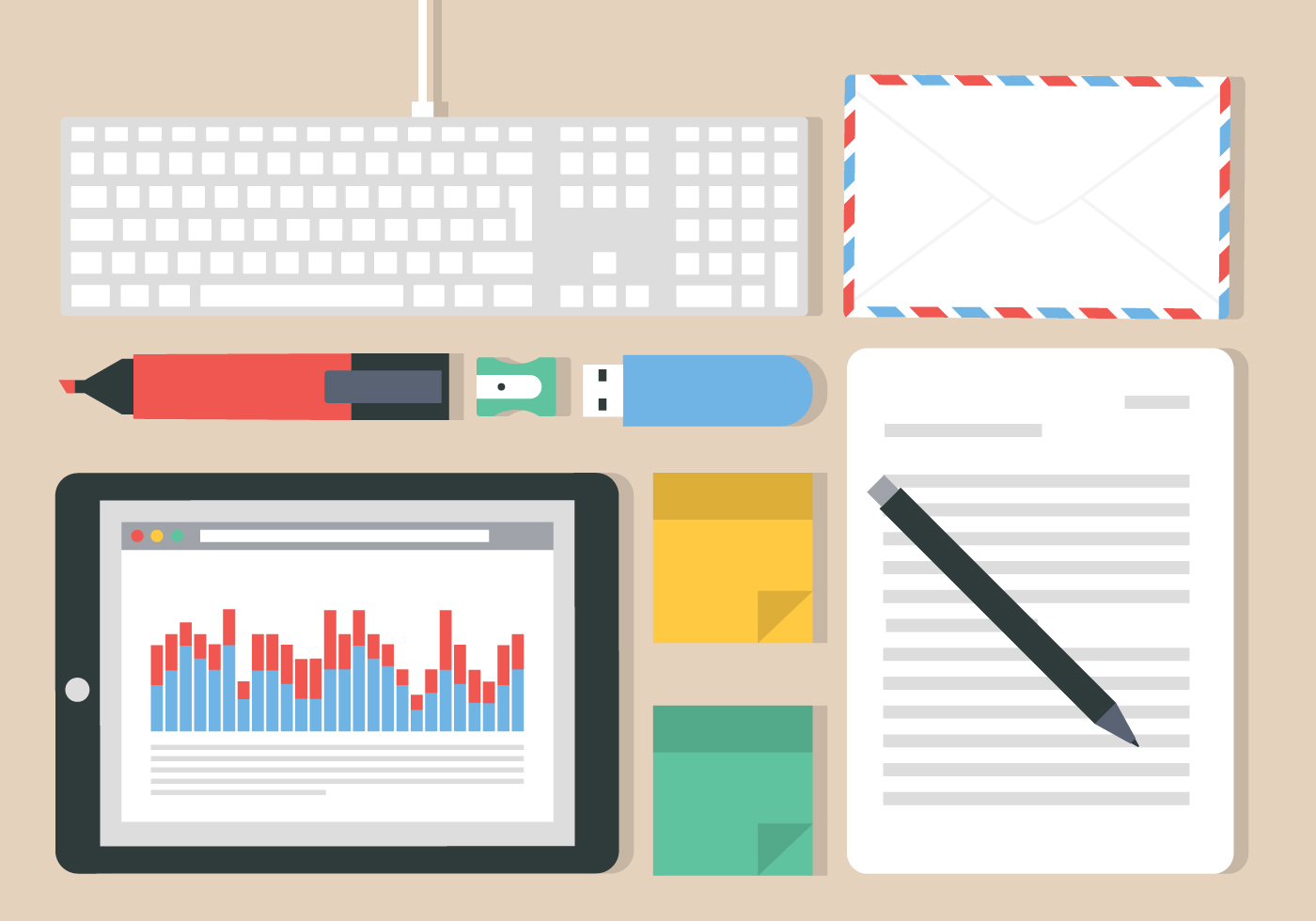 Free Vector Flat Design Elements 145910 Vector Art at Vecteezy