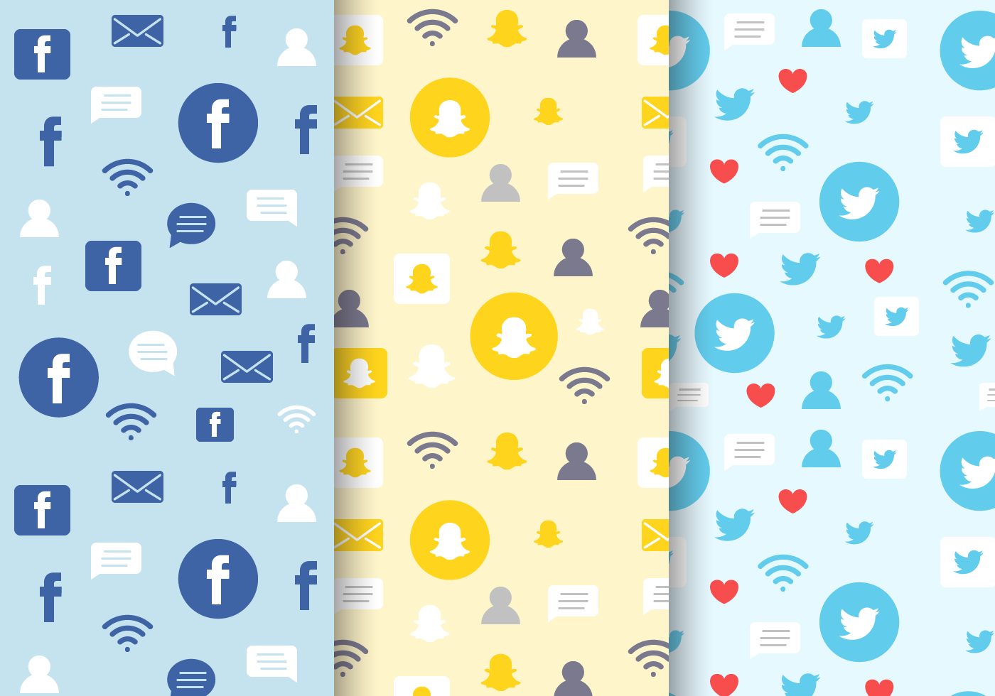 Social Media Pattern Vector Art, Icons, and Graphics for Free Download