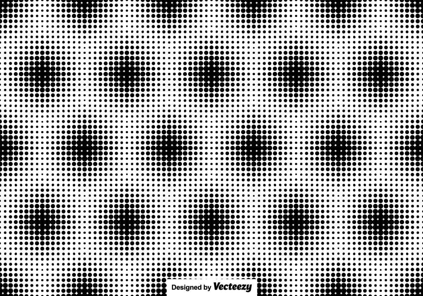 Halftone Seamless Pattern Vector 147091 Vector Art at Vecteezy