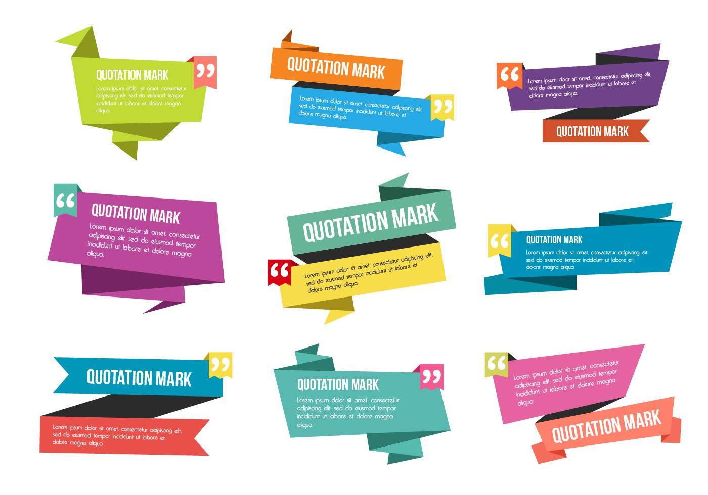 Quotation Mark Template Design Vector 147883 Vector Art at Vecteezy Quotation Mark Template Design Vector 147883 Vector Art at Vecteezy
