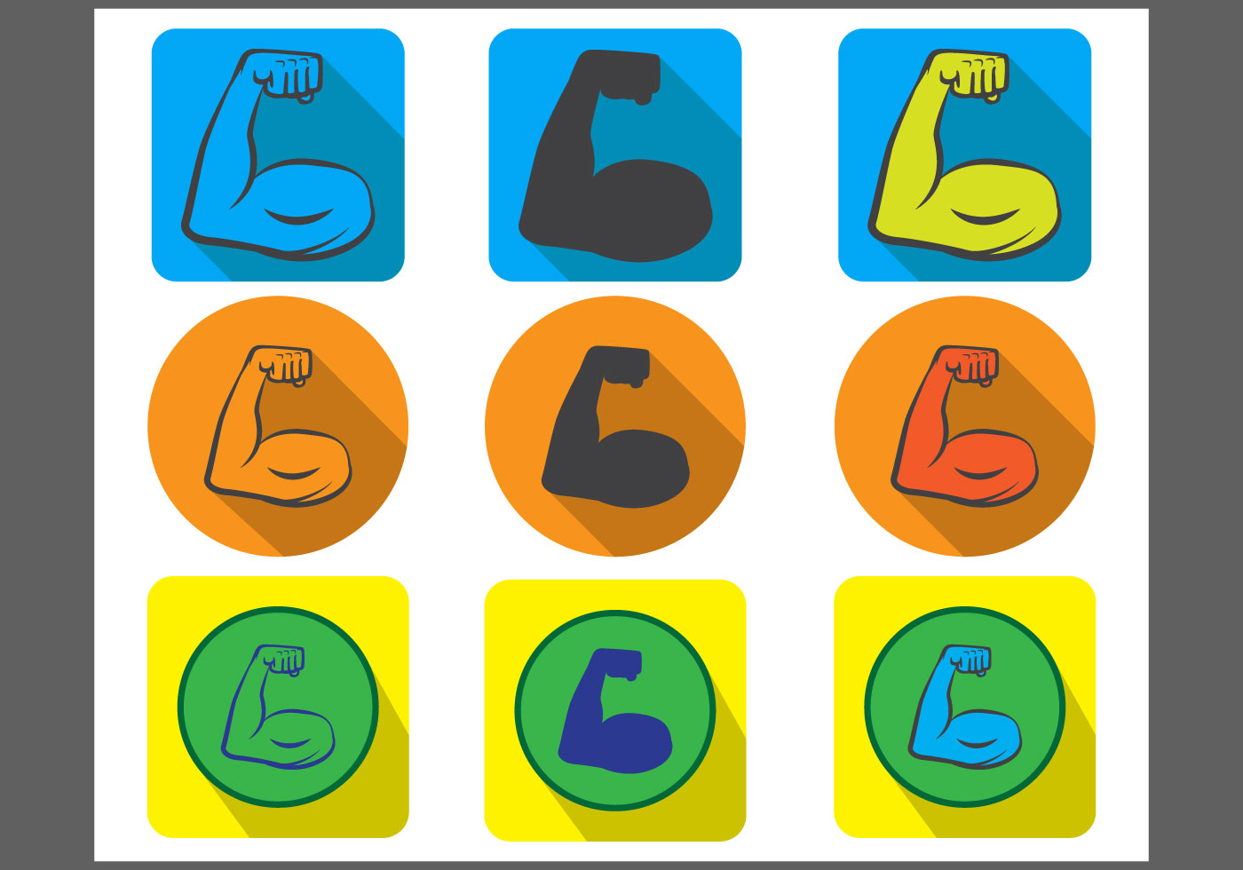 Muscle Free Vector Art - (1803 Free Downloads)