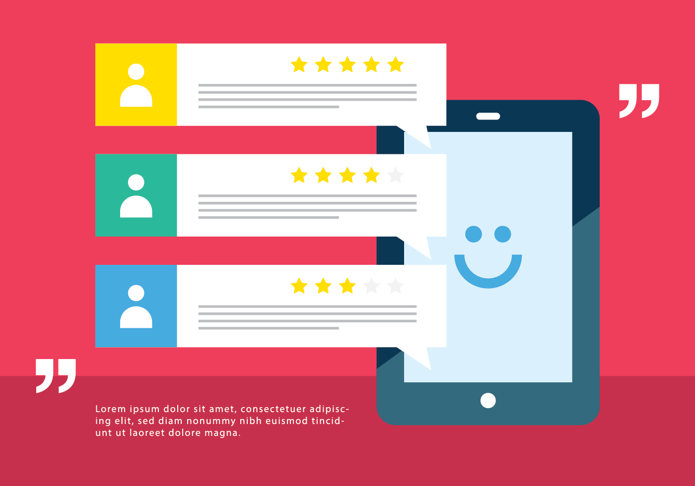 Customer Review Vector Art, Icons, and Graphics for Free Download