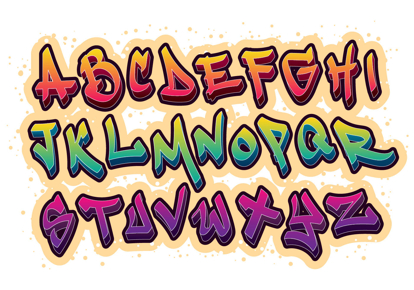Graffiti Font Hand Written Vector Alphabet Stock Vect - vrogue.co Graffiti Font Hand Written Vector Alphabet Stock Vect - vrogue.co