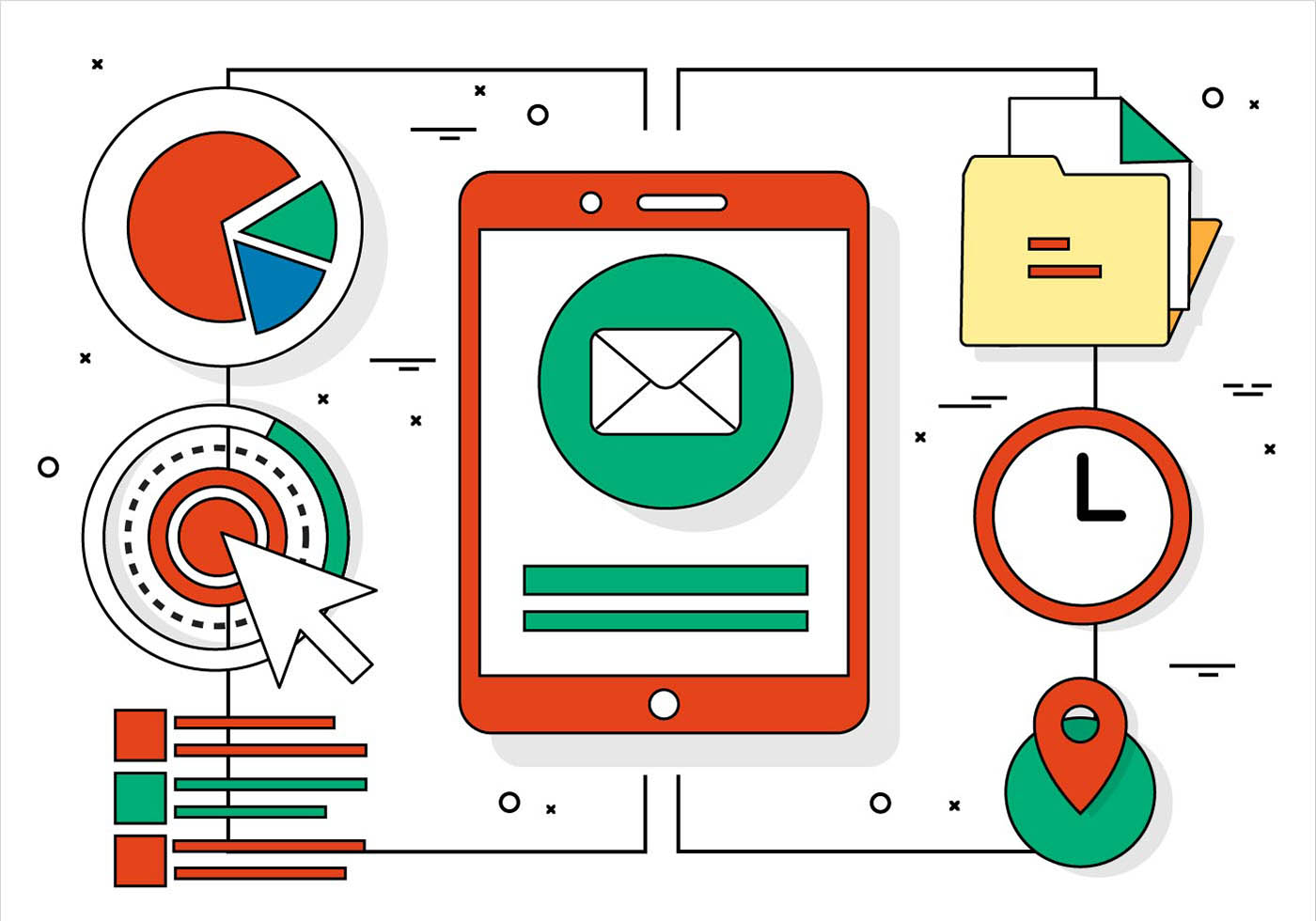 Free Flat Design Vector Elements 150433 Vector Art at Vecteezy