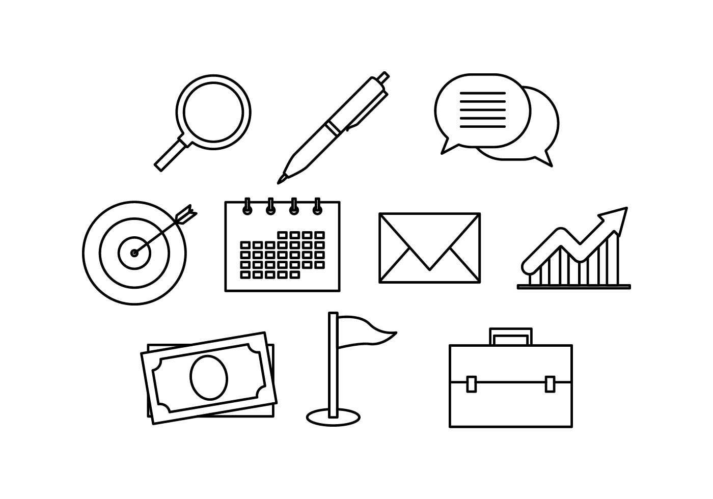 Free Business Line Icon Vector 150586 Vector Art at Vecteezy Free Business Line Icon Vector 150586 Vector Art at Vecteezy