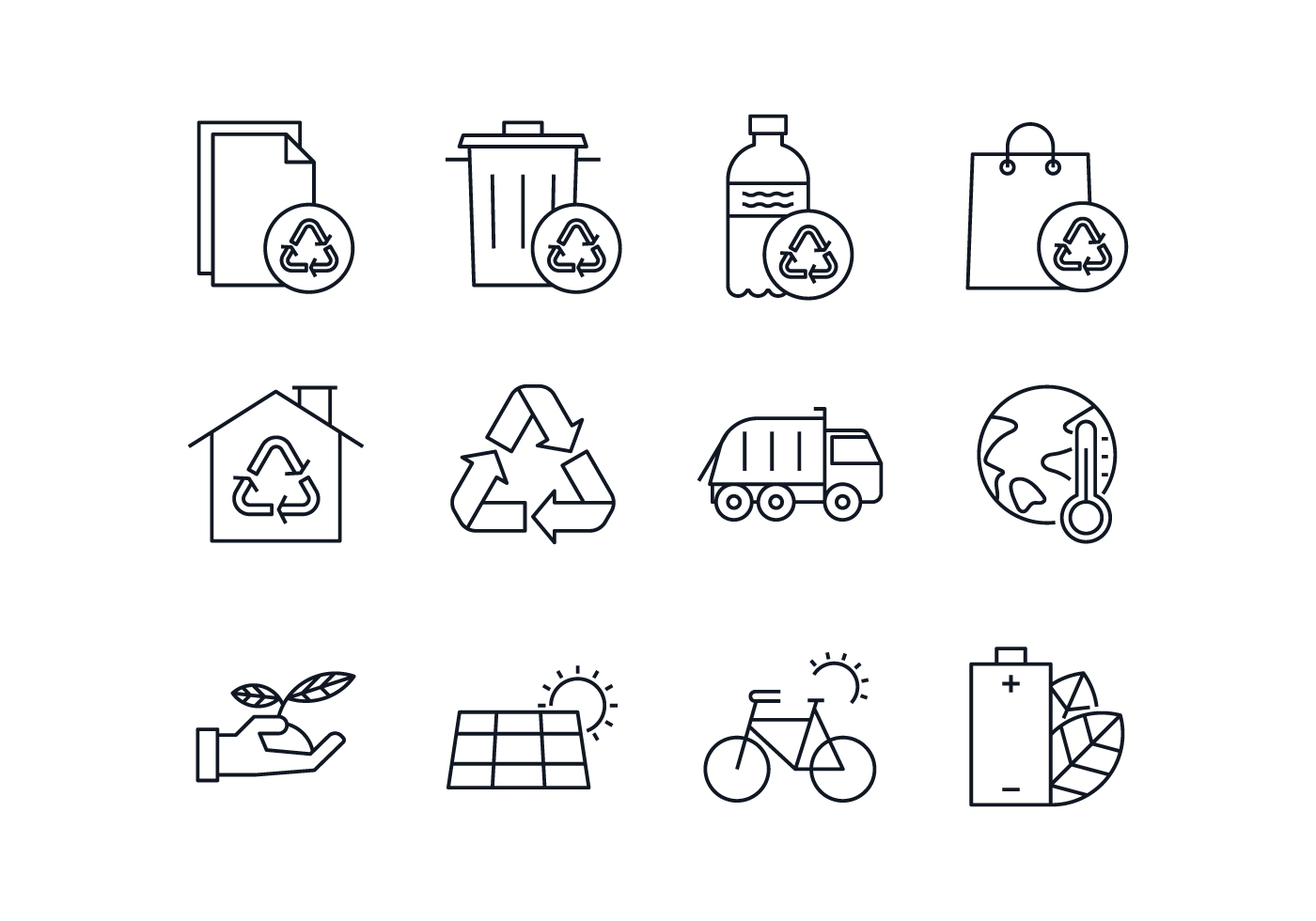 Free Environmental Waste Management Icon Set 151097 Vector Art at Vecteezy Free Environmental Waste Management Icon Set 151097 Vector Art at Vecteezy