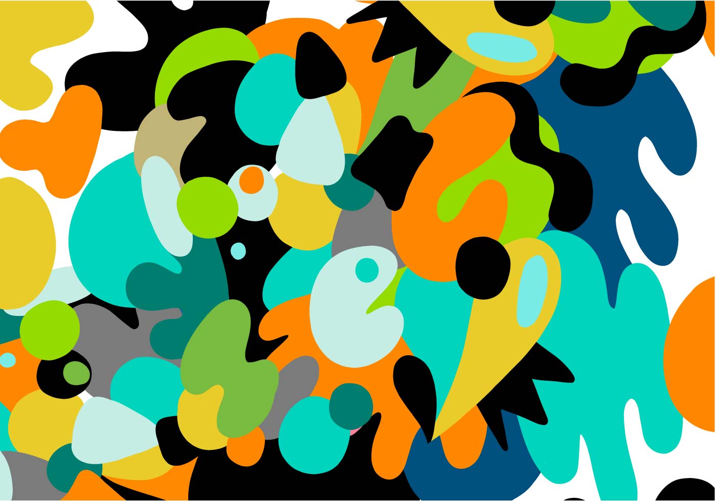 Abstract Color Blobs 152441 Vector Art At Vecteezy