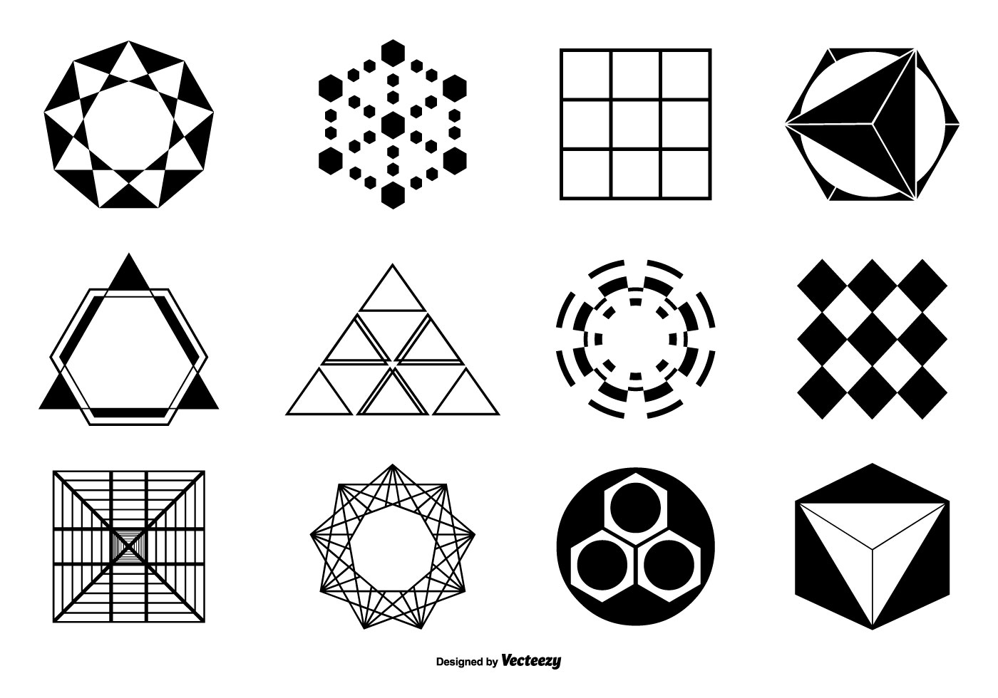 Abstract Shapes Collection - Download Free Vector Art, Stock Graphics ...
