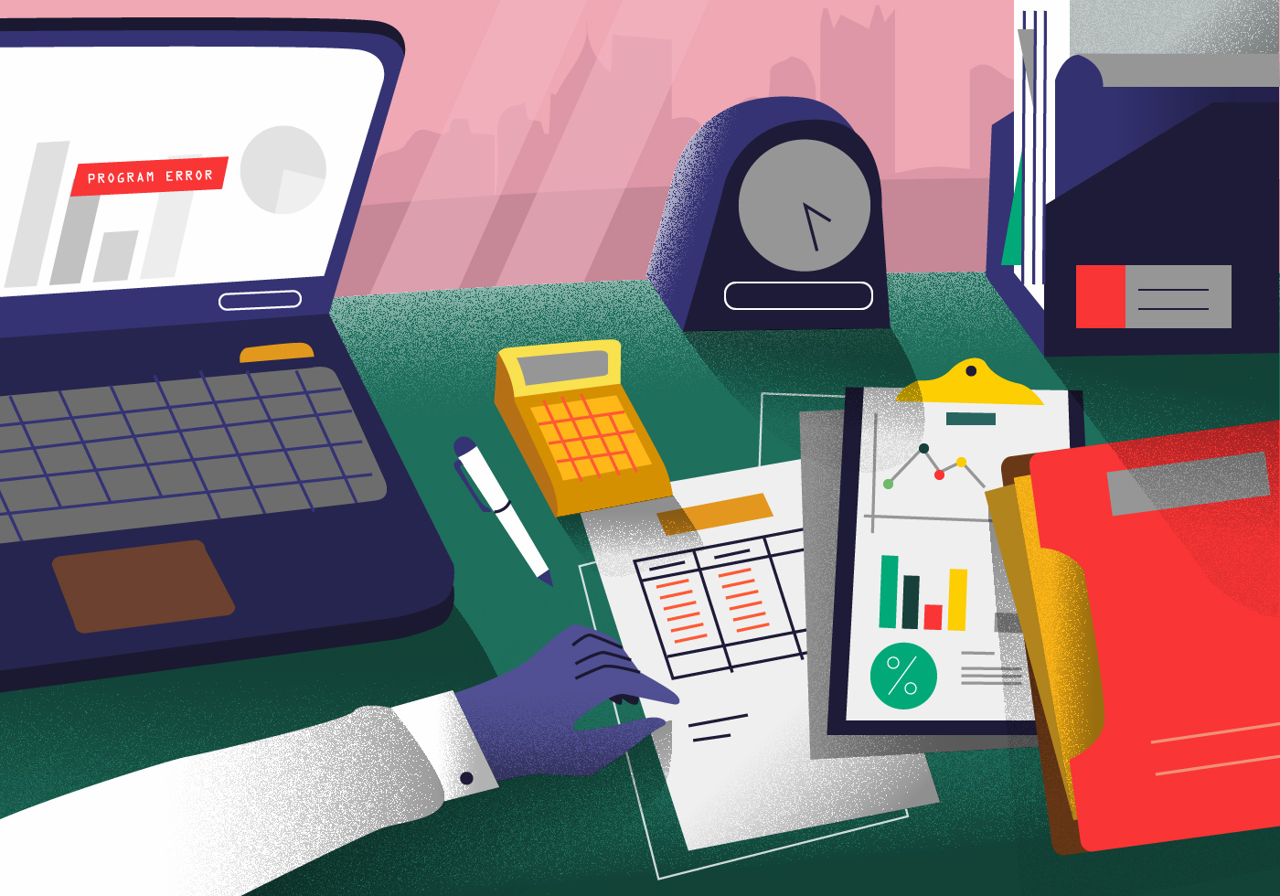 Bookkeeping Office Desk Vector Illustration 158719 Vector Art at Vecteezy Bookkeeping Office Desk Vector Illustration 158719 Vector Art at Vecteezy