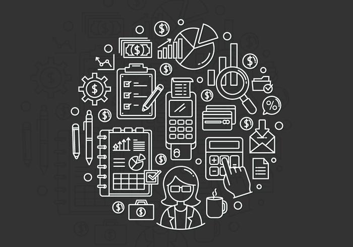 Financial Accounting And Bookkeeping Line Icon Set 158725 Vector Art at ... Financial Accounting And Bookkeeping Line Icon Set 158725 Vector Art at ...