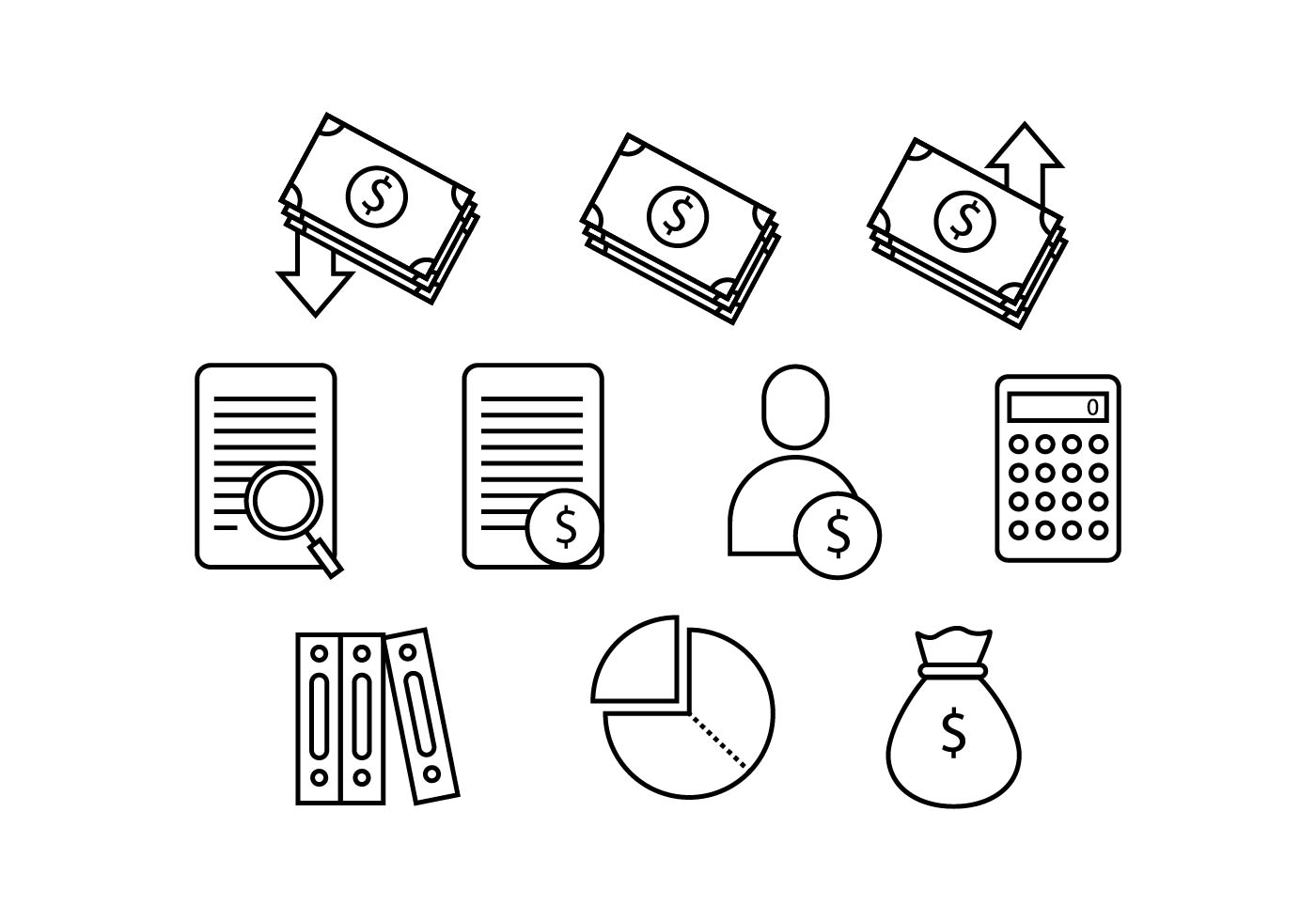 Free Bookkeeping Line Icon Vector 158726 Vector Art at Vecteezy Free Bookkeeping Line Icon Vector 158726 Vector Art at Vecteezy
