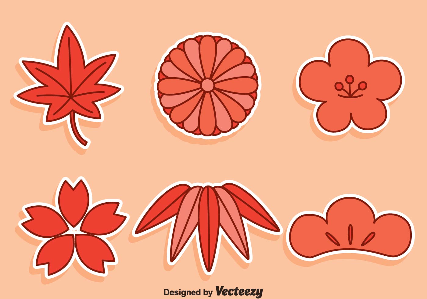 Japanese Symbol Element Vector 160034 Vector Art At Vecteezy