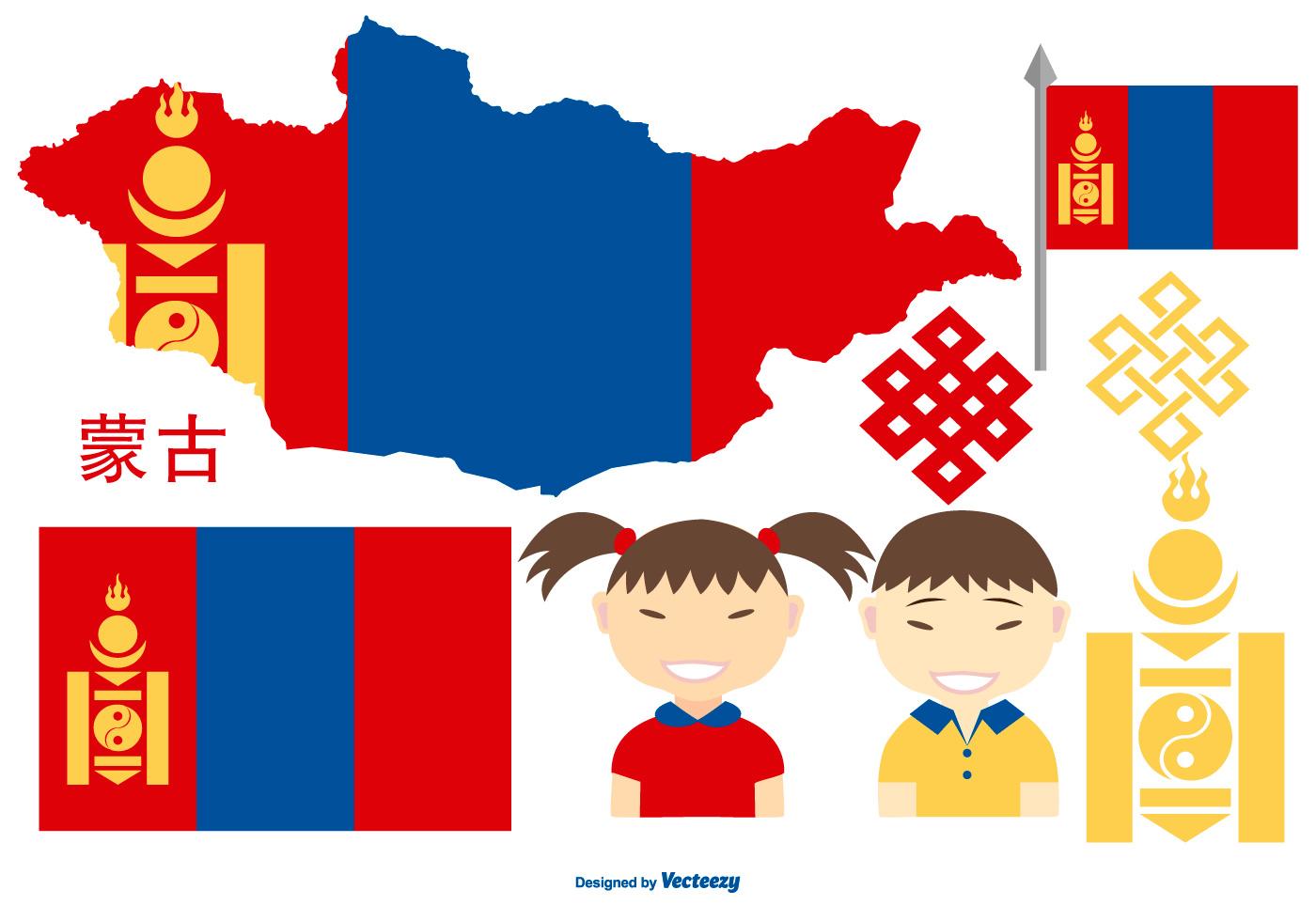 Mongolia Vector Elements Collection 160562 Vector Art at Vecteezy