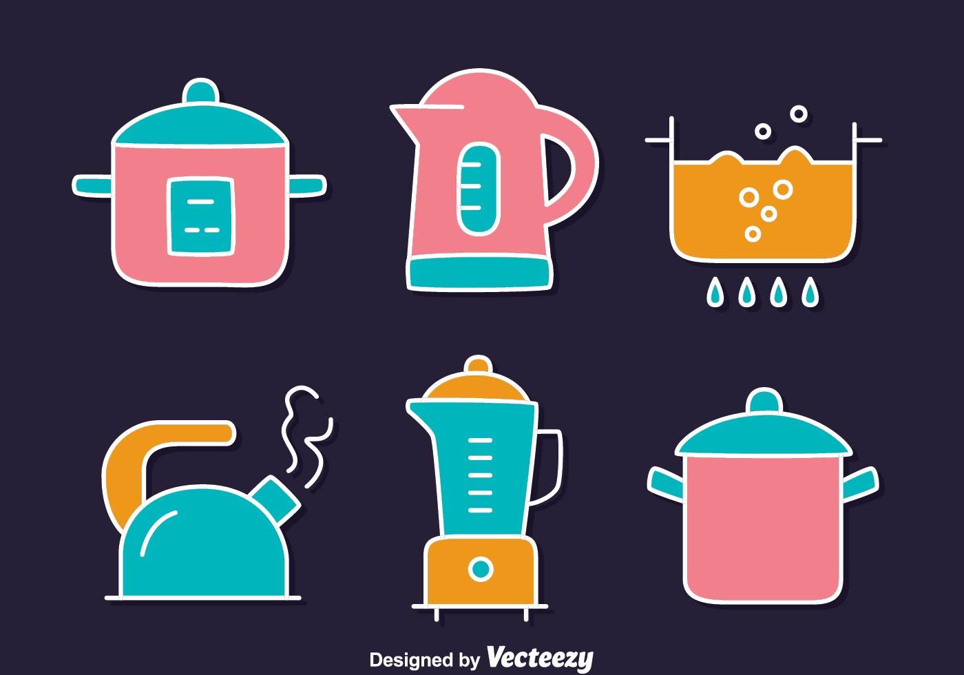 Kitchen Element Vector 161571 Vector Art at Vecteezy