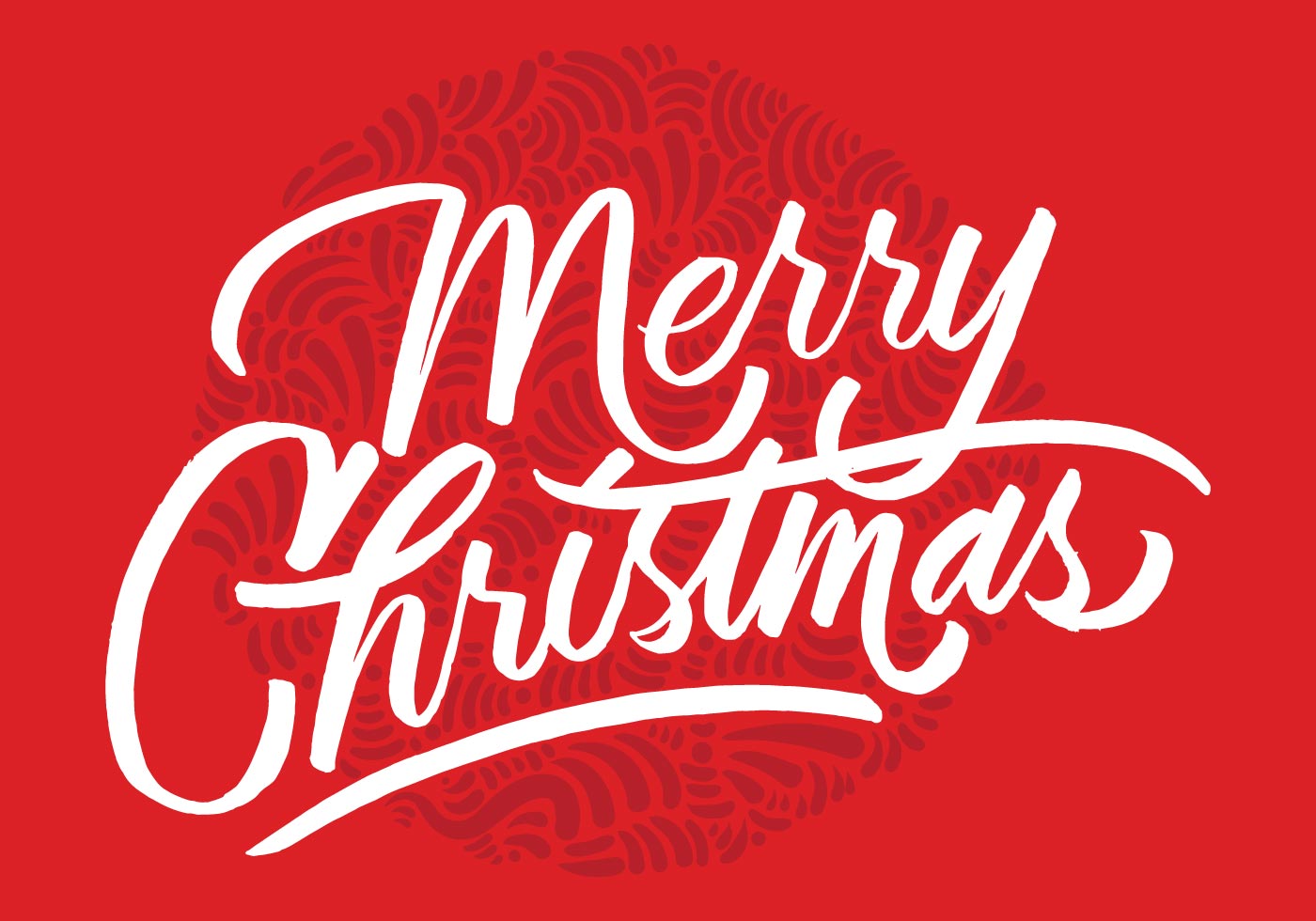 Merry Christmas Brush Script Vector 164731 Vector Art At Vecteezy