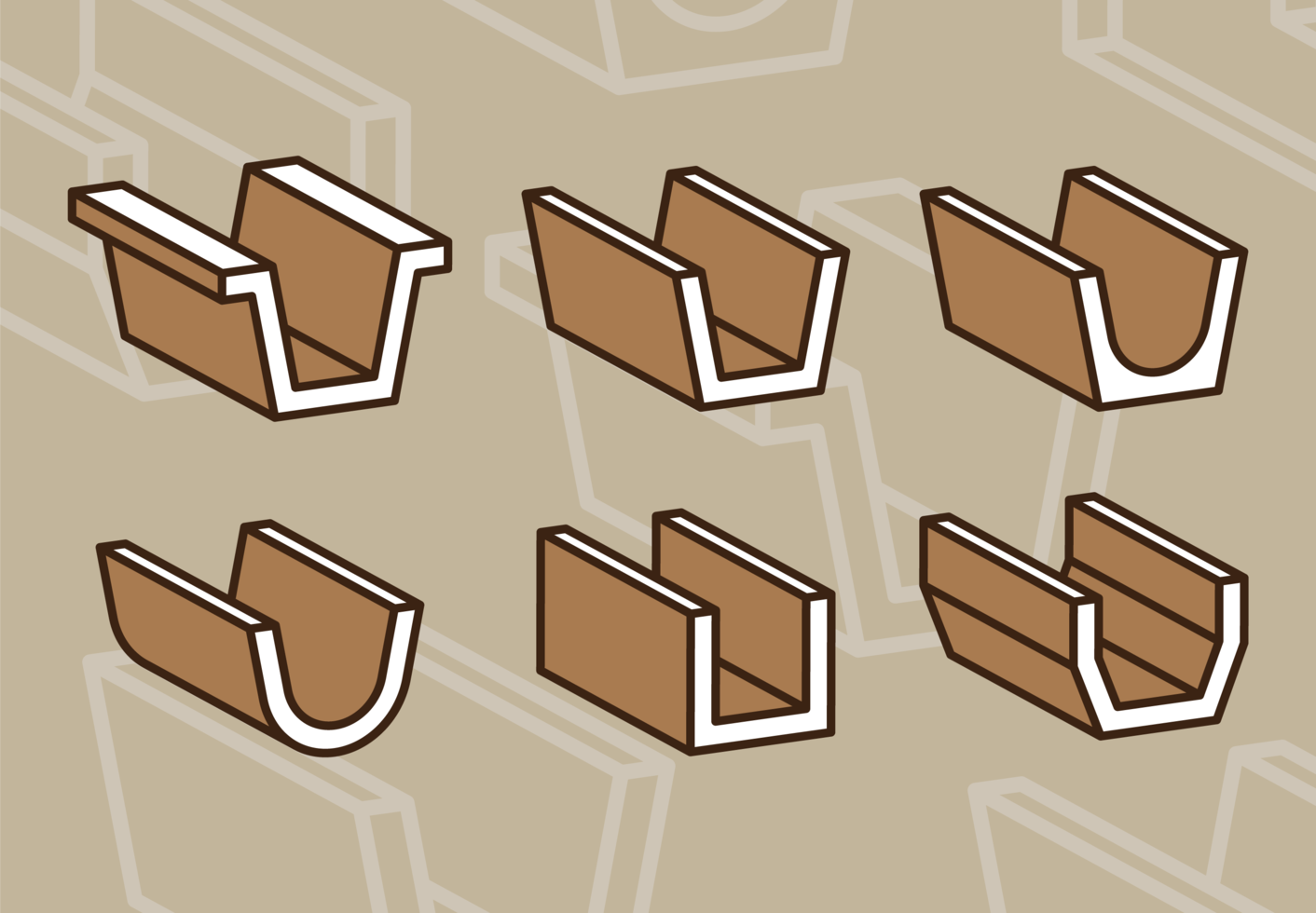 Gutter Vector 165412 Vector Art at Vecteezy