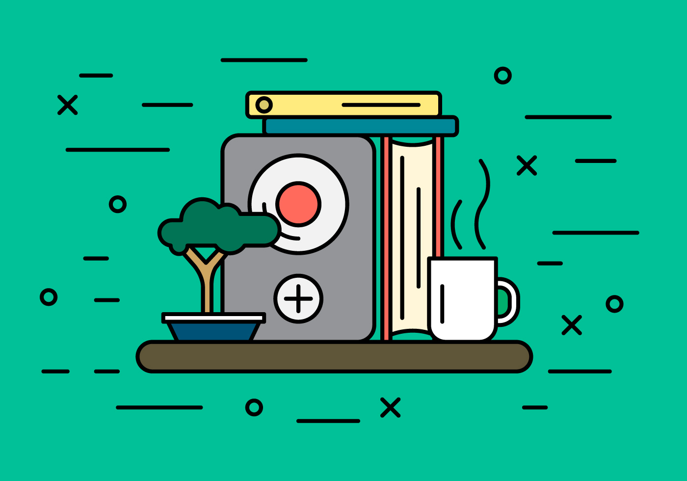 Linear Vector Illustration 165908 Vector Art at Vecteezy