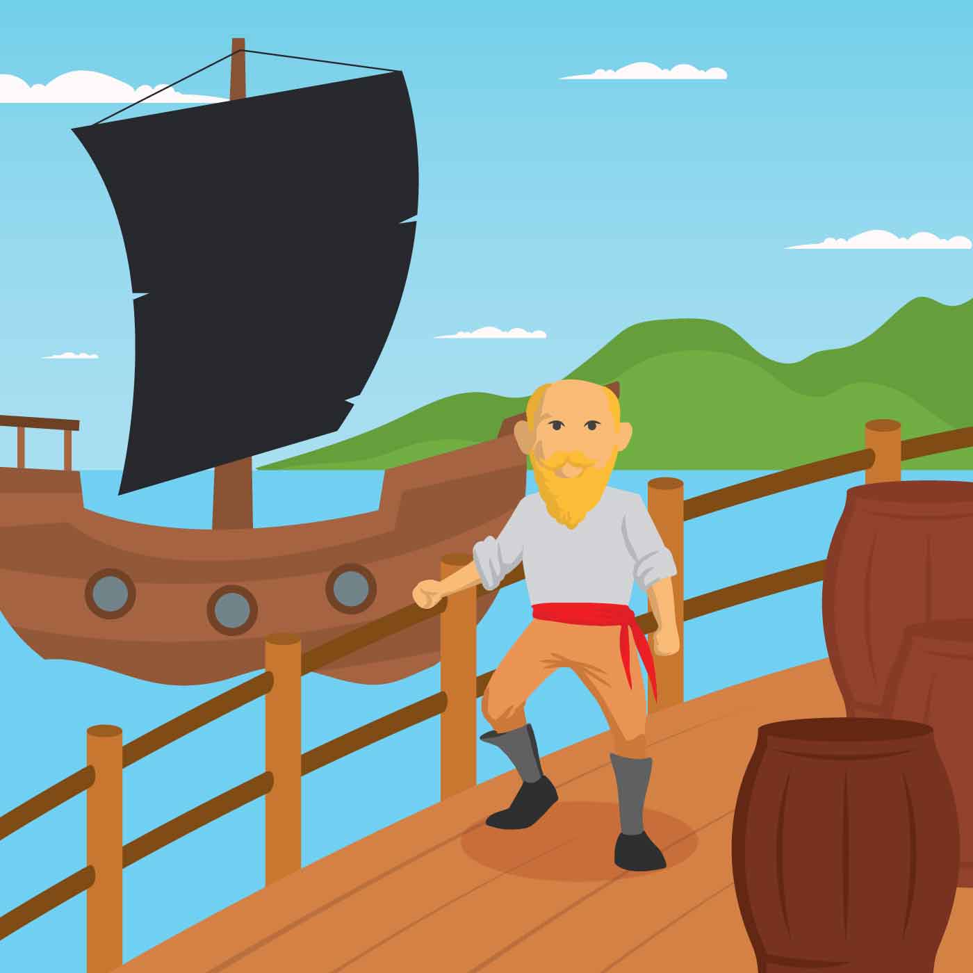 Free Seaman Illustration 167516 Vector Art at Vecteezy Free Seaman Illustration 167516 Vector Art at Vecteezy