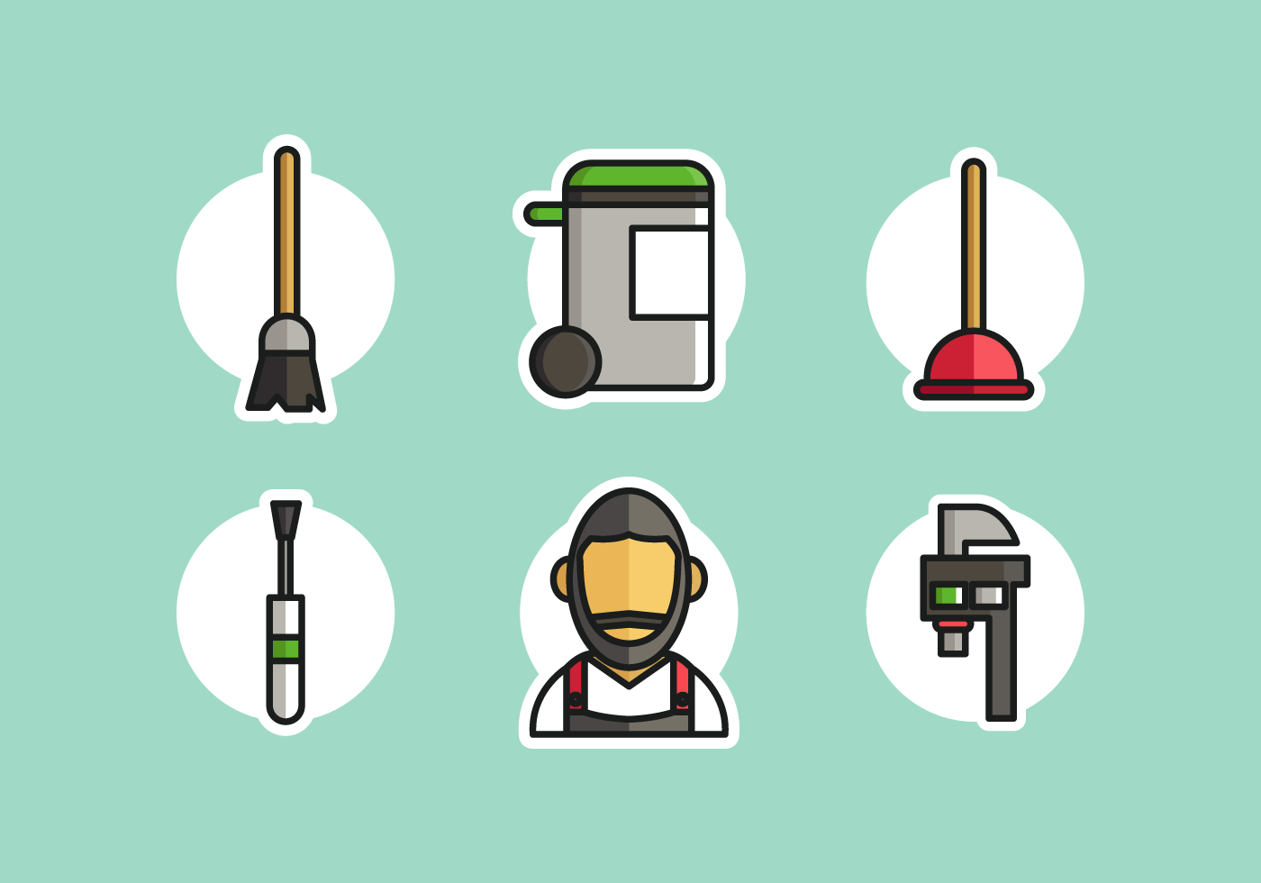 Caretaker Icons Free Vector Pack - Download Free Vectors, Clipart ... Caretaker Icons Free Vector Pack - Download Free Vectors, Clipart ...
