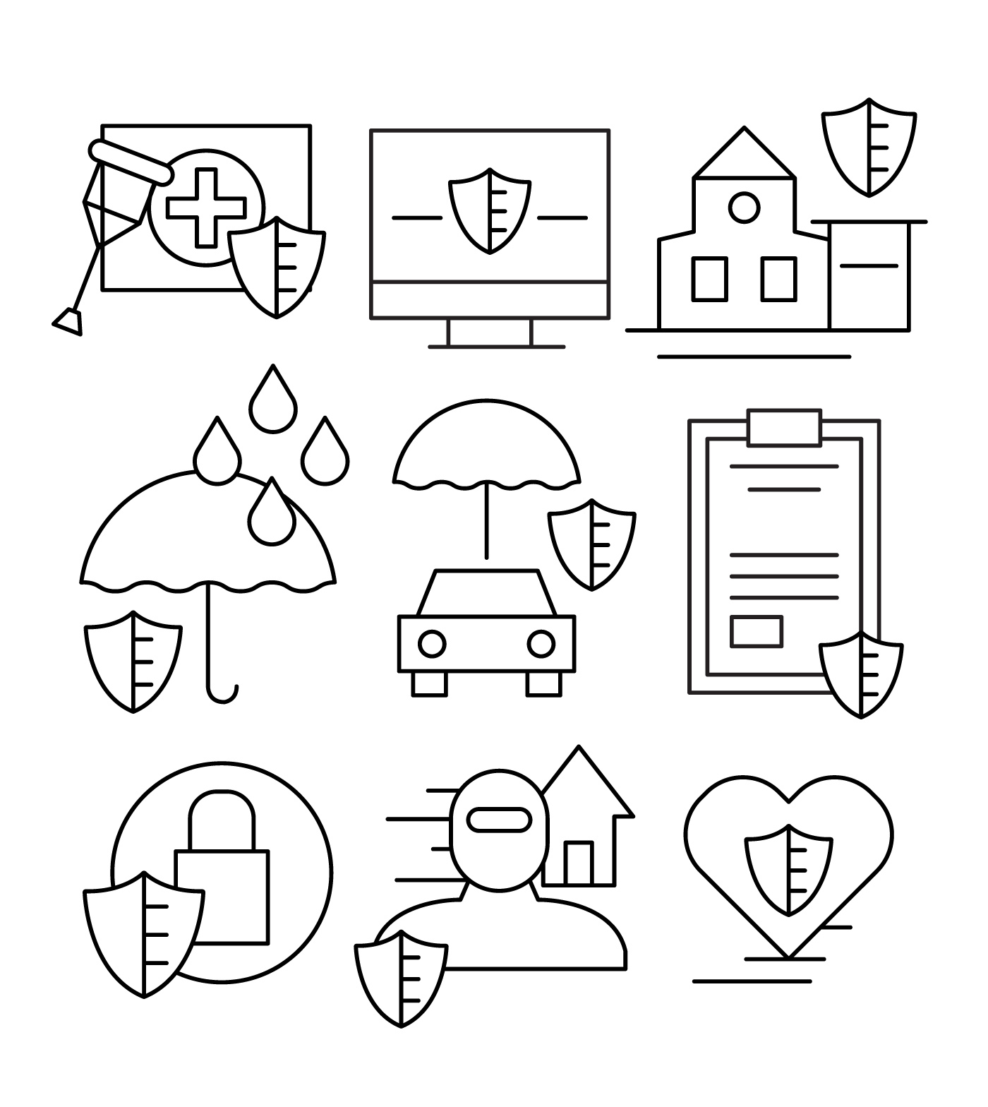 Linear Vector Collection 169039 Vector Art at Vecteezy