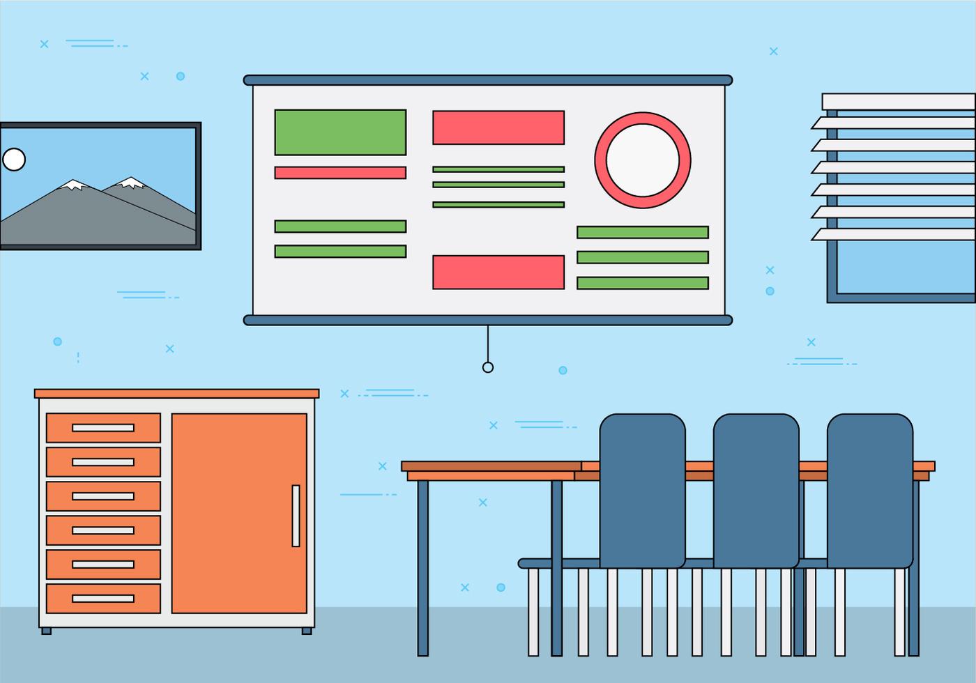 Free Flat Design Vector Office Illustration 171313 Vector Art at Vecteezy