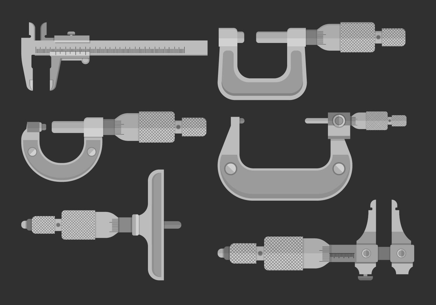 Micrometer Vector Collection 171921 Vector Art at Vecteezy