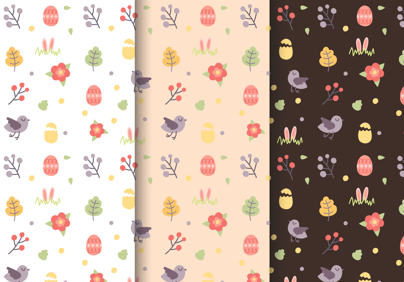 Free Easter Pattern Vector 172085 Vector Art at Vecteezy