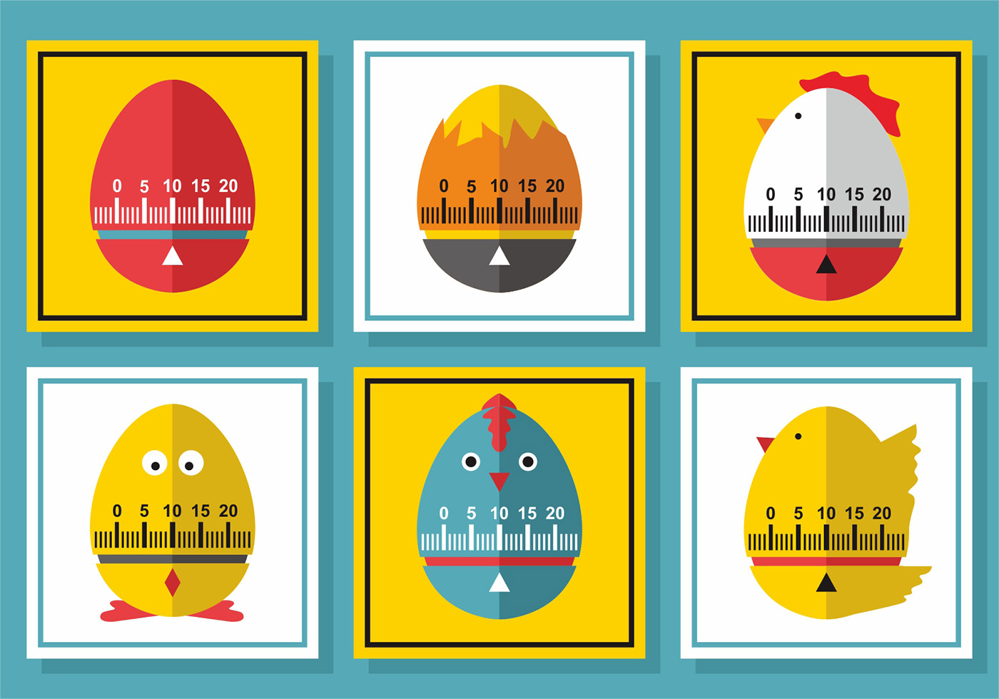 Egg Timer Vector Design 172568 Vector Art at Vecteezy