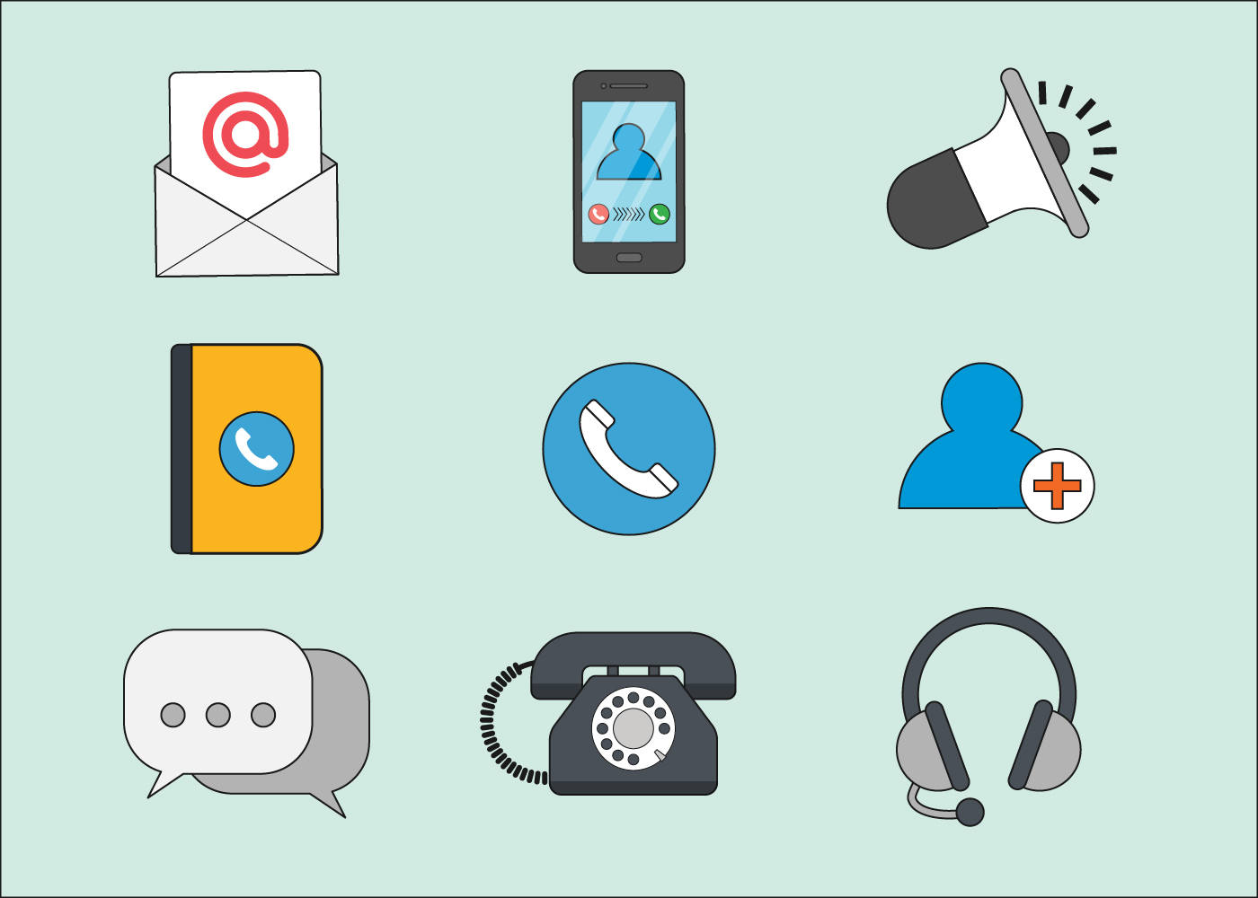 Contact Me Icon Set 174254 Vector Art At Vecteezy contact-me-icon-set-174254-vector-art-at-vecteezy